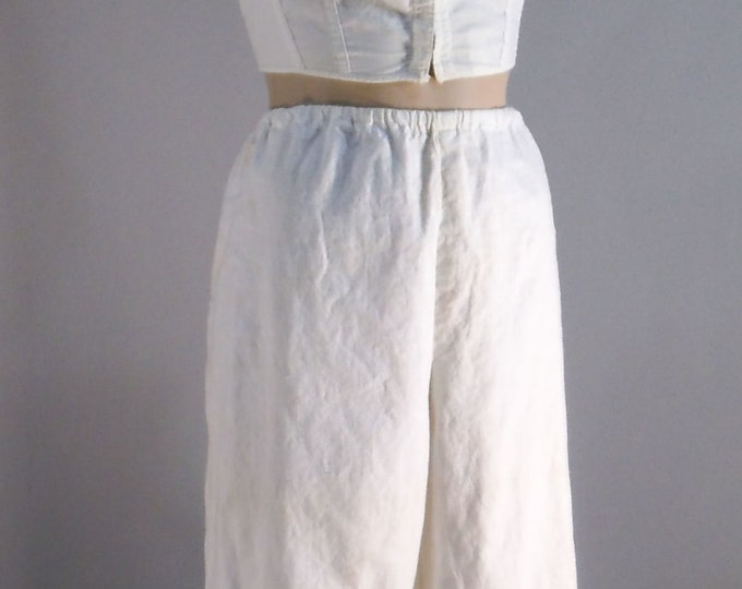 Antique Vintage Bra Bloomers Edwardian Lingerie Warner's Pantaloons ...