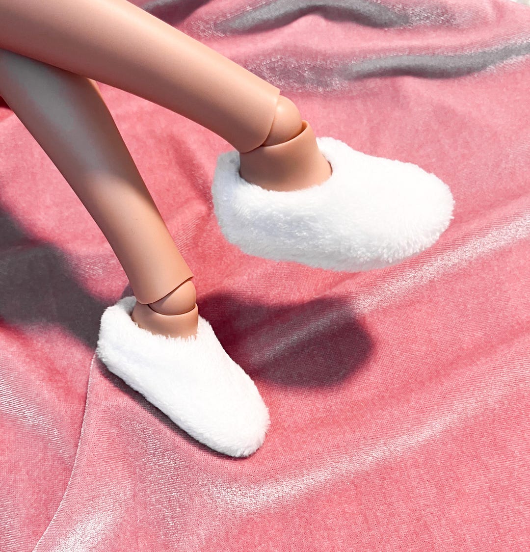 Smart Doll Fluffy Slippers *doll Not Included* - Etsy