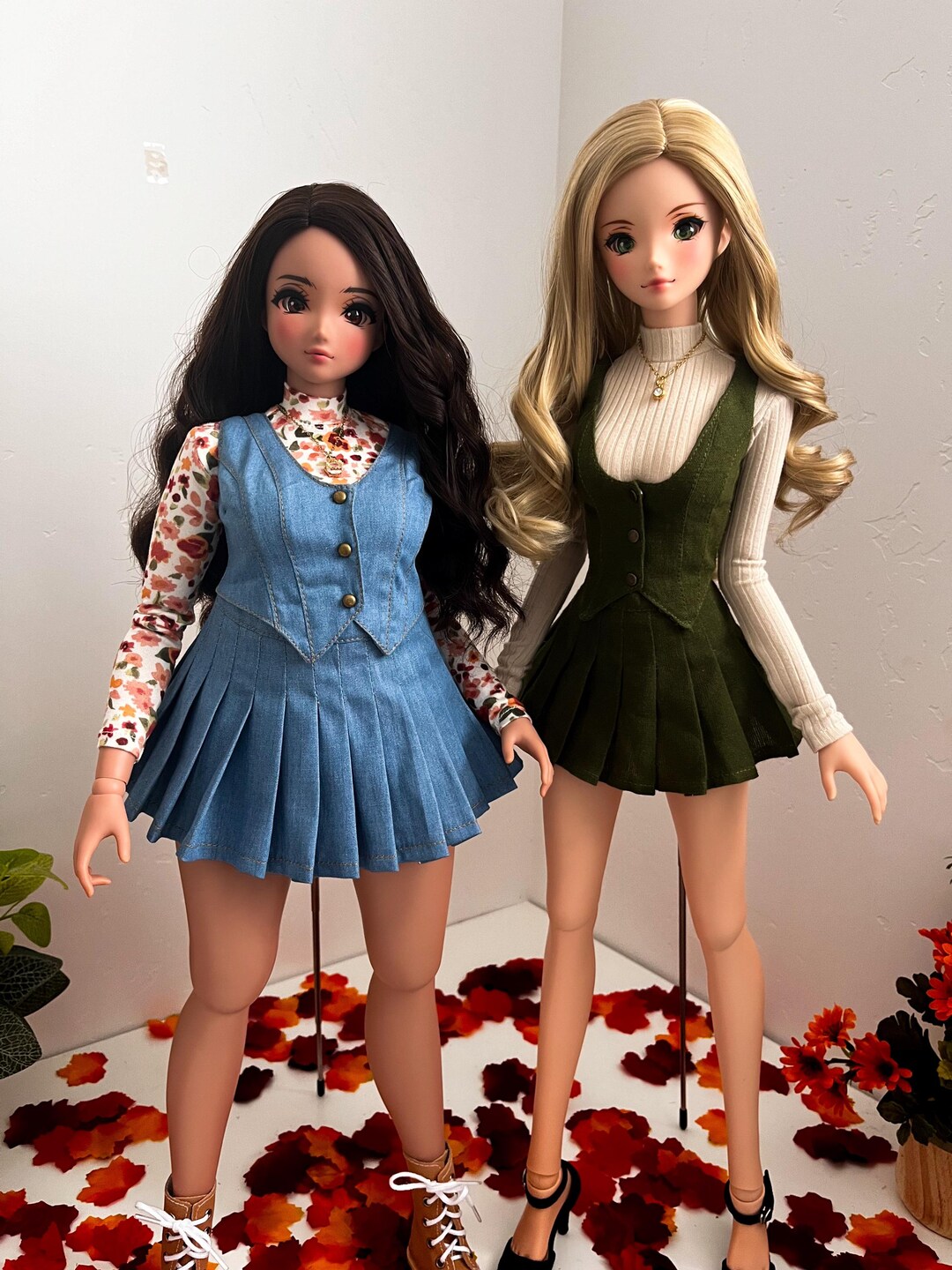 Smart Doll Classic or Pear Pleated Mini Skirt *doll Not Included* - Etsy