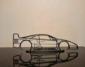 Ferrari F40 Retro - Etsy