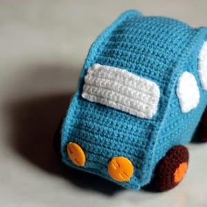 Crochet Car Toy Amigurumi Pattern – PDF Crochet Tutorial – Easy DIY ...