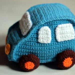 Crochet Car Toy Amigurumi Pattern – PDF Crochet Tutorial – Easy DIY ...
