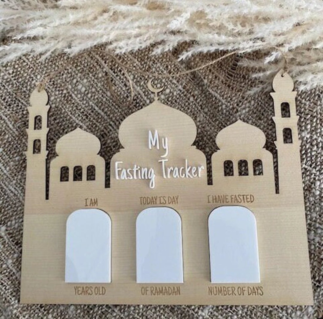 My Fasting Tracker, Ramadan Fasting Tracker, Fasting Tracker for Kids ...