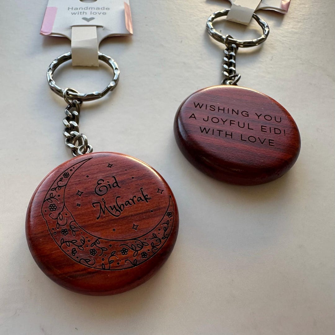 Eid Mubarak Keychain, Bulk Quantity Eid Gifts, Small Eid Gifts for ...