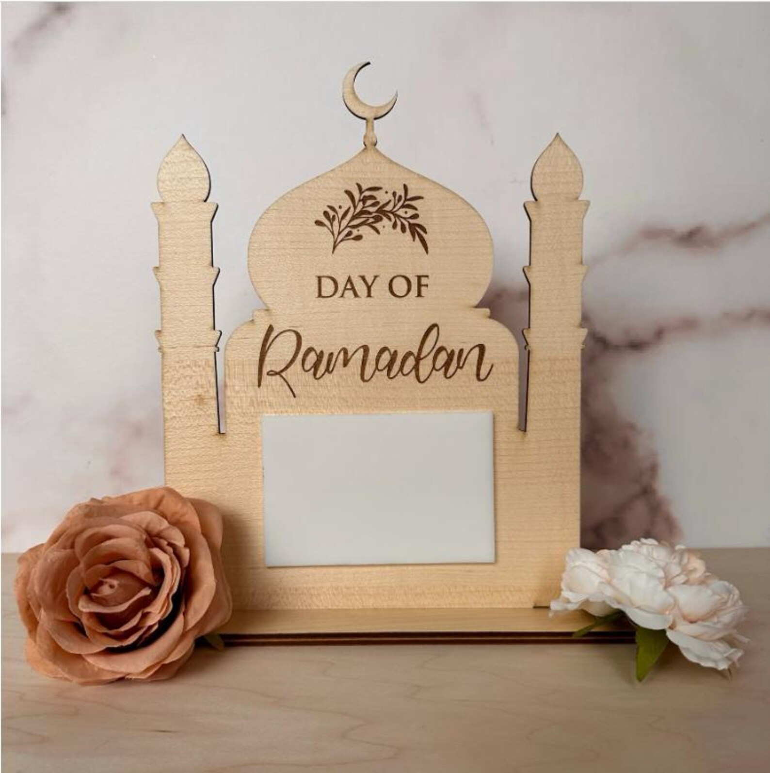 Ramadan Countdown Sign: Wooden Eid Calendar, Changeable Numbers - Etsy