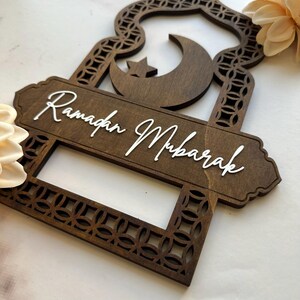 Personalized Ramadan Mubarak Wood Sign: Eid Decor - Etsy