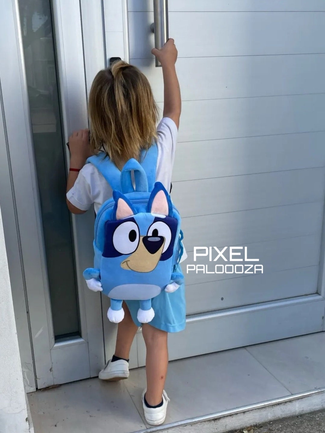 Custom Bluey Plush Plushie Backpack for Children Bookbag School ...