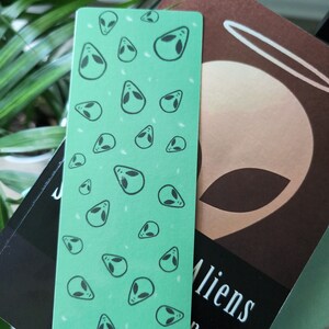 Laminated Alien Bookmarks | Set of Two - Etsy