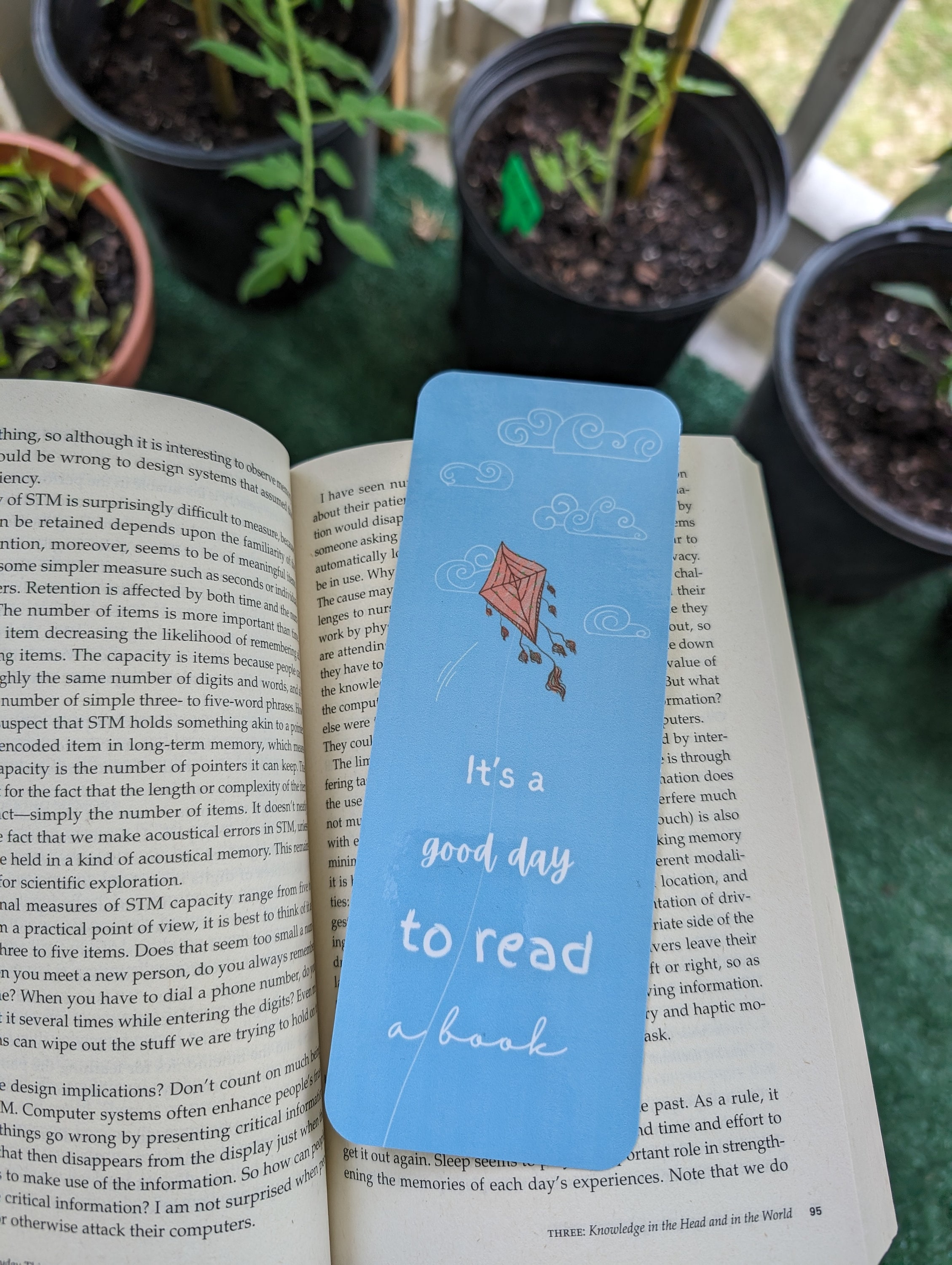 It's a Good Day to Read a Book | Handmade Laminated Bookmark - Etsy