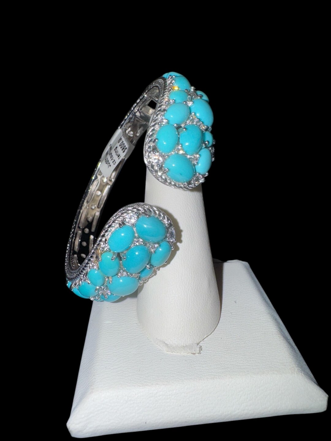 NWT Judith Ripka Designer Multi Stone Sleeping Beauty Turquoise and ...