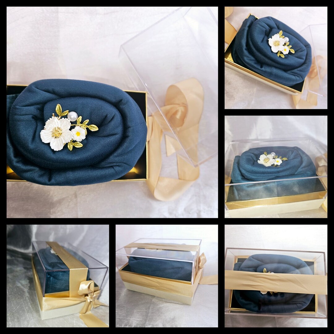Tiny Treasure Hijab Box, Hijab Box, Hijab Gift, Gifts for Her, Jersey ...