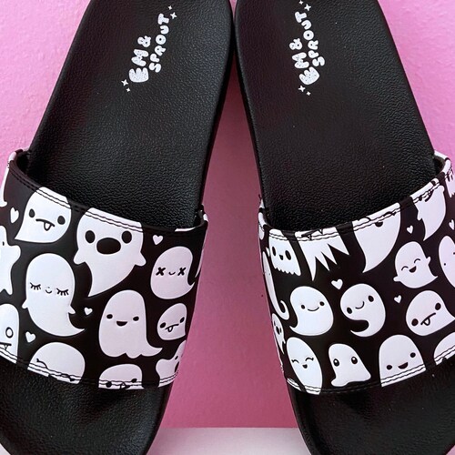 Skull Satanic Pentagram Drip Cozy House Slippers-satanic | Etsy