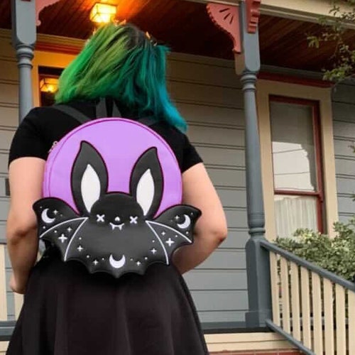 Cute Plush Bat Mini Crossbody Bag / Backpack - Etsy