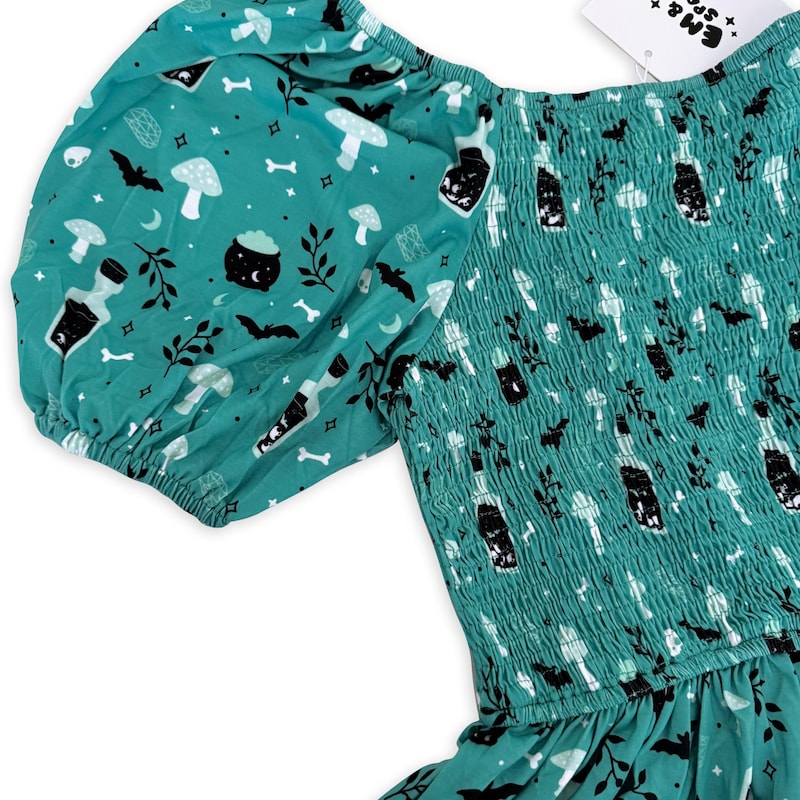 Teal Goth Dress - Etsy