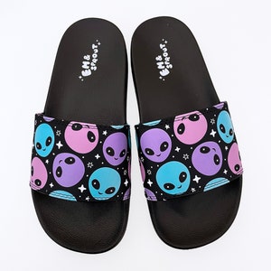 Alien Slides Womens Sizes 6-12 - Etsy