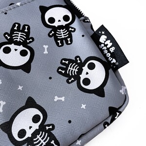 Skeleton Cat Crossbody Bag - Etsy