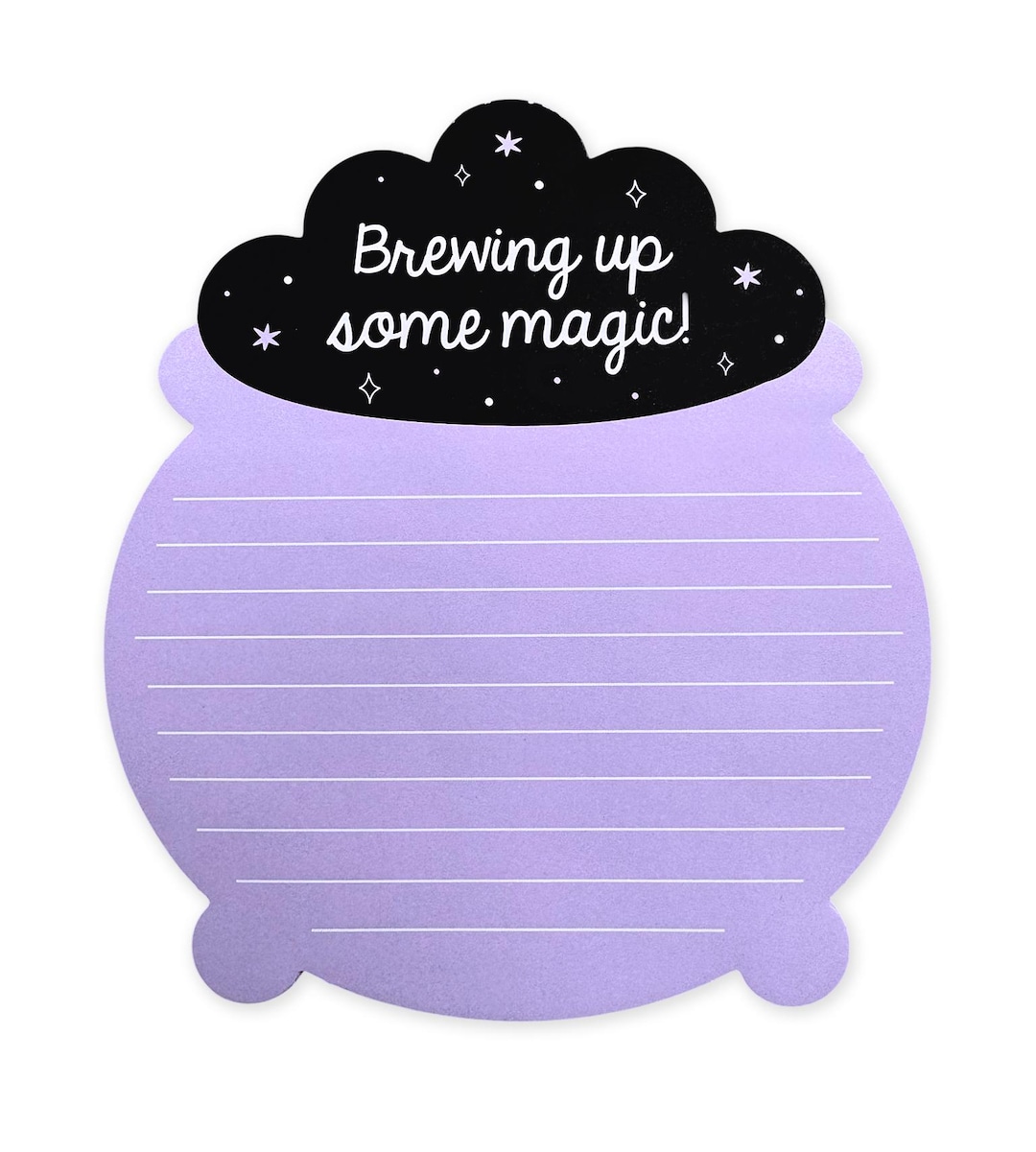 Die-cut Cauldron Magnetic Note Pad - Etsy
