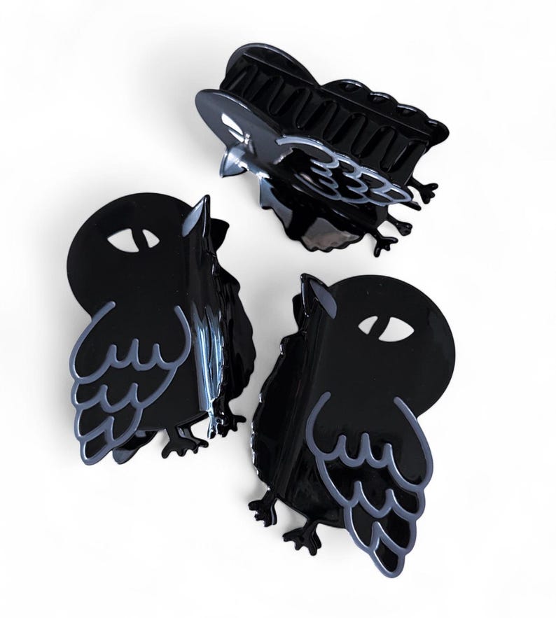 Crow Claw Clip - Etsy