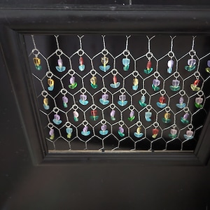 Chicken Wire and Upcycled Picture Frame - Etsy