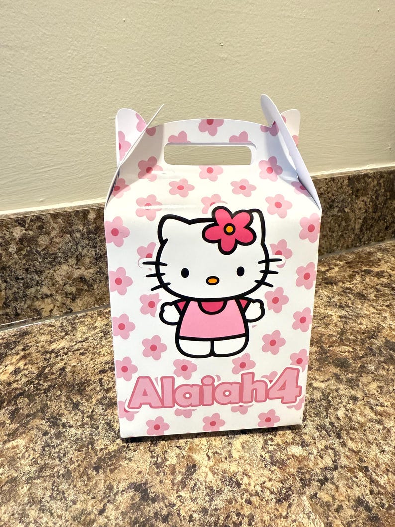 Hello Kitty, Favor Boxes, Party Boxes, Party Deco, Candy Box, Treat ...