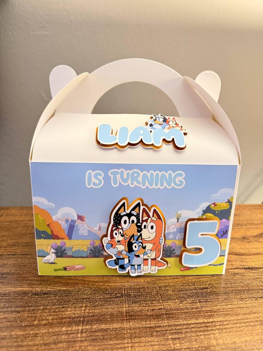 Bluey Favor Boxes, Party Boxes, Party Deco, Candy Box, Treat Boxes ...