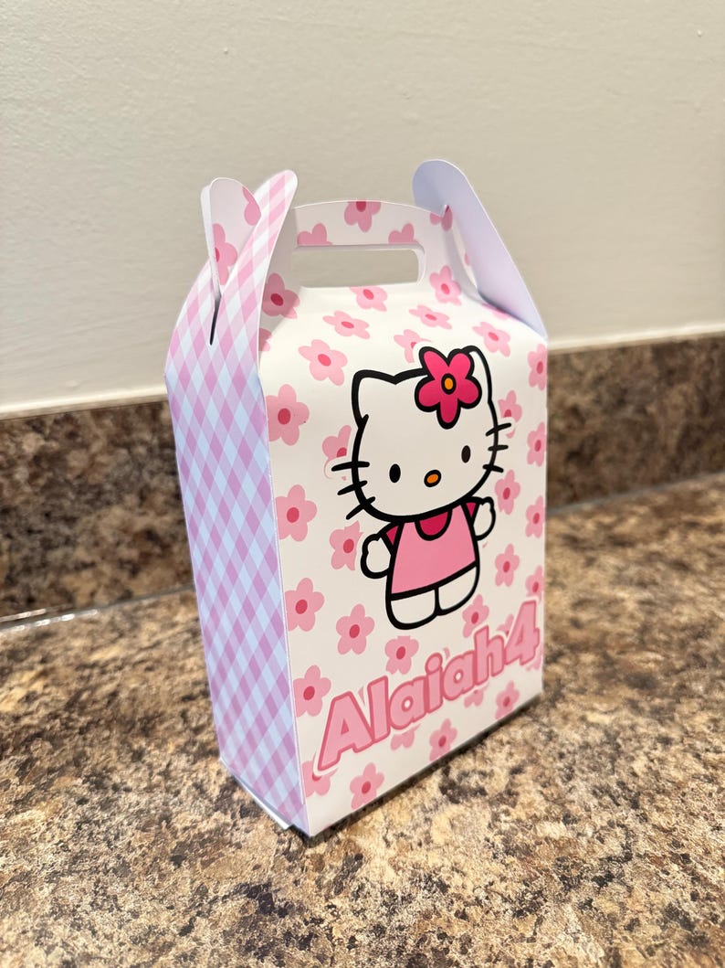 Hello Kitty, Favor Boxes, Party Boxes, Party Deco, Candy Box, Treat ...