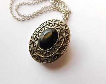 Secret compartment necklace | Etsy