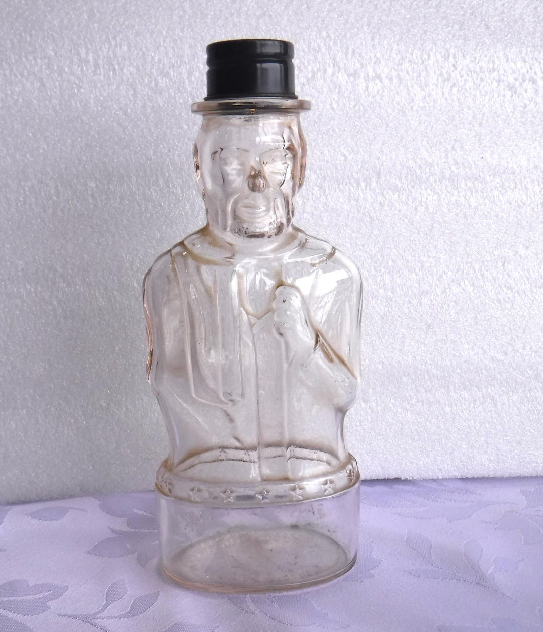 1950s Abraham Lincoln Coin Bank Bottle Presidential Collectible Pennies ...