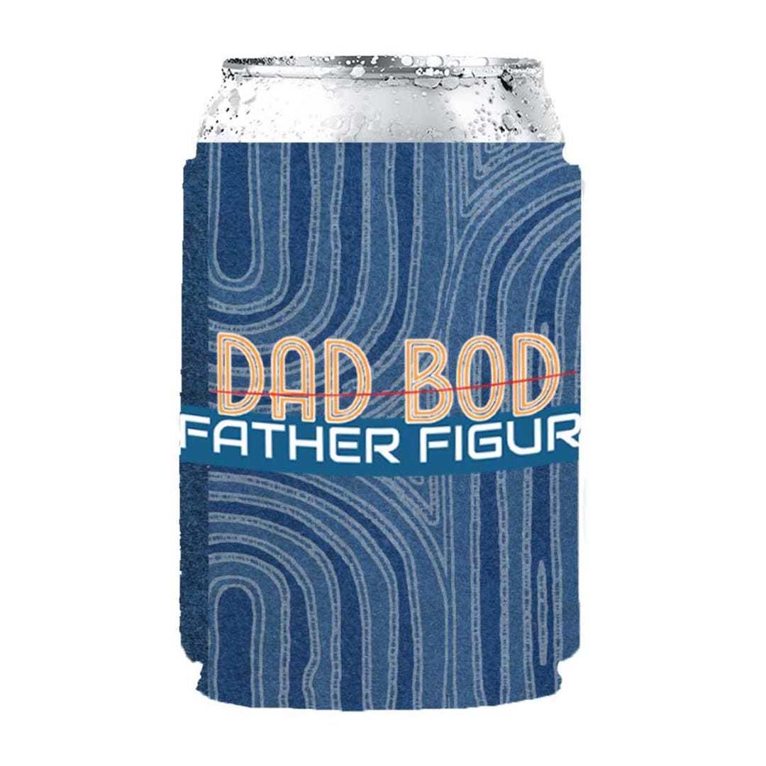 Dad Bod/father Figure Beverage Holder Koozie Cozie Dad Gift Father's ...