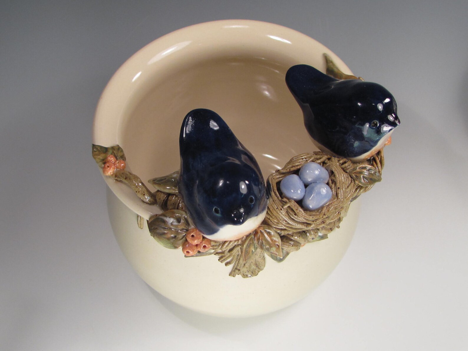 Pottery Bowl Polly and Pete Plus 3 - Etsy