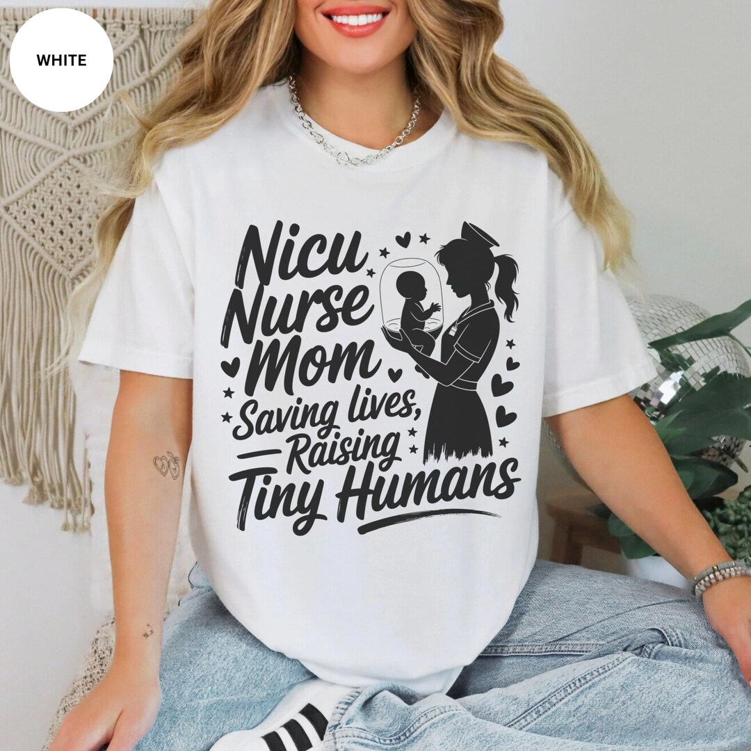 Nicu Nurse Shirt, Nicu RN Shirt, Neonatal Nurse Comfort Colors T-shirt ...