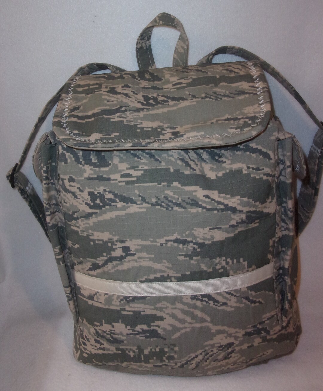Military Airforce Air Force Camo Fabric Handmade Backpack Diaper Bag ...