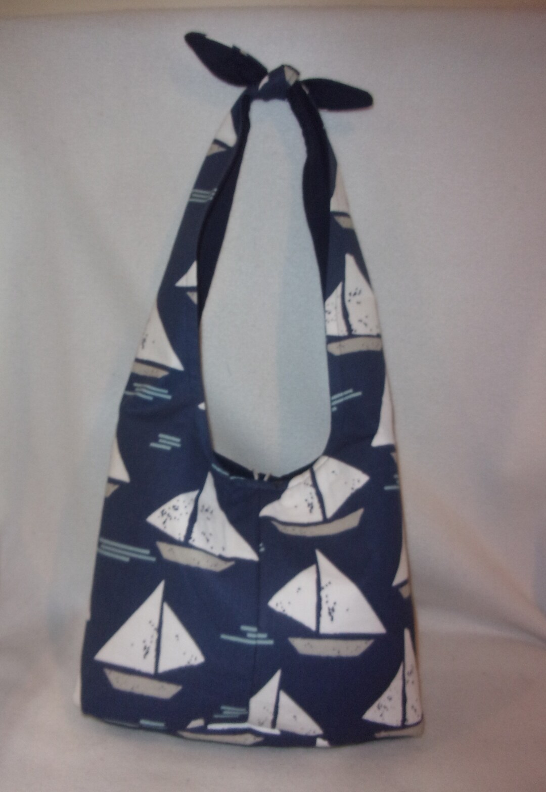 Ships Asap Sail Boats Navy Maritime Fun Handbag Tote Purse Bag Perfect ...