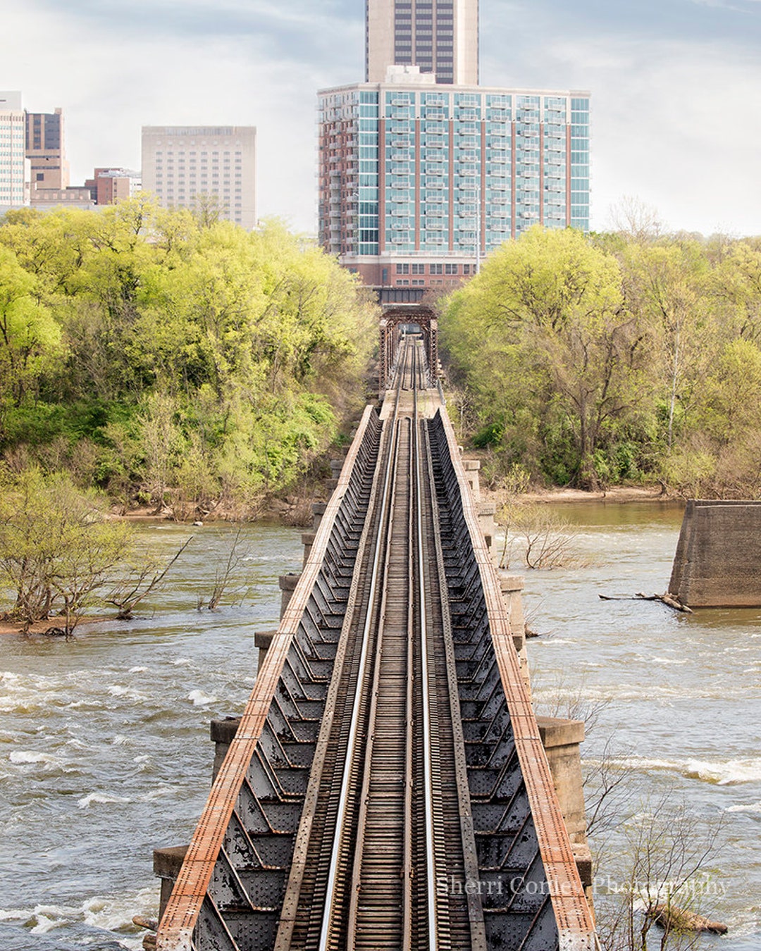 RVA Train Trestle Photograph, Print or Canvas, Rail, Railroad Bridge ...