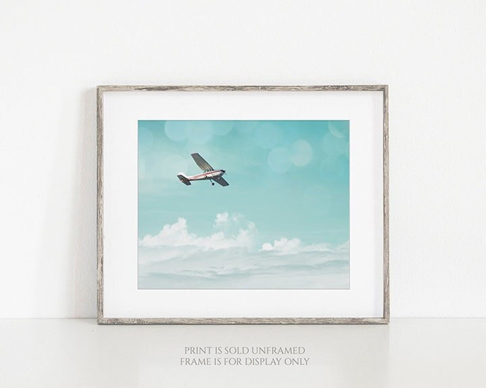 Airplane Photograph Aviation Print Gift for Pilot Plane - Etsy
