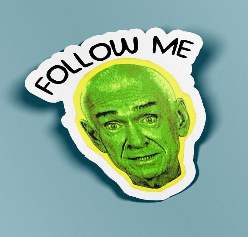 Heavens Gate Sticker Follow Me Sticker Marshall Applewhite Sticker BOGO ...