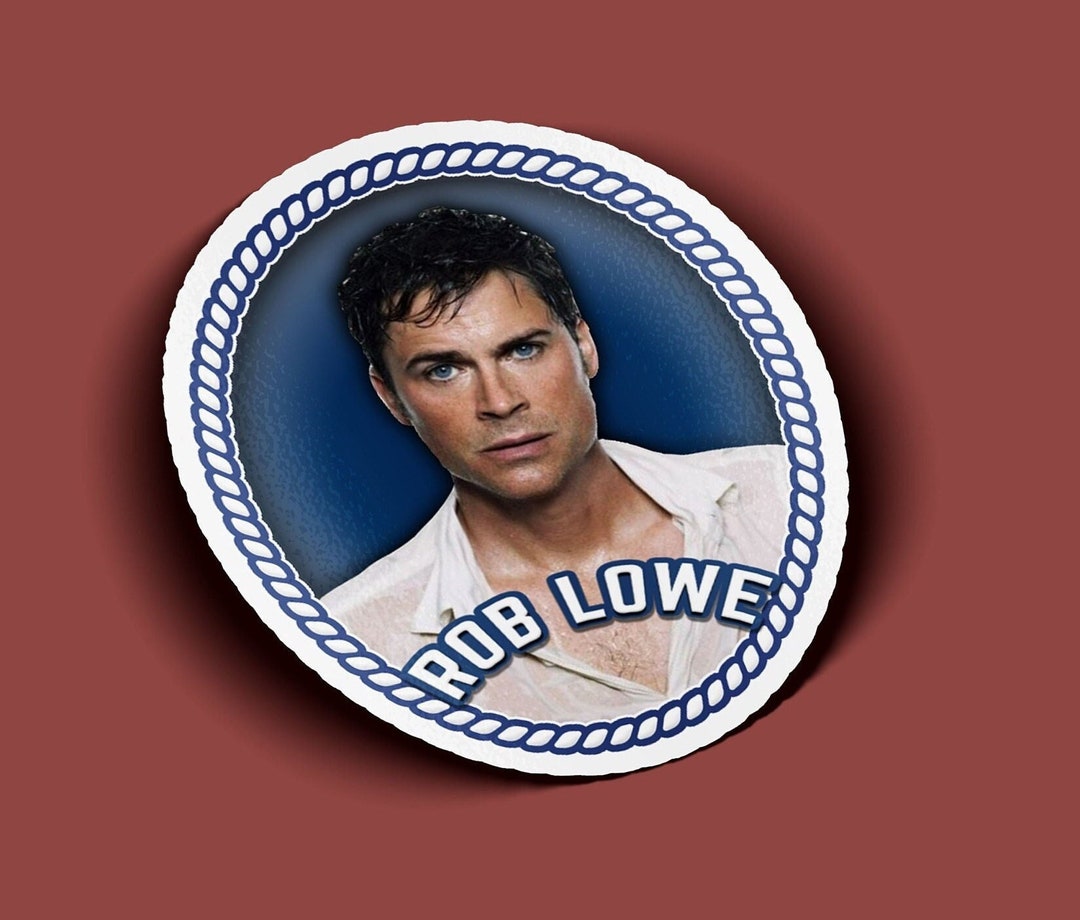 Rob Lowe Sticker BOGO Buy One Get One Free of the SAME Sticker - Etsy