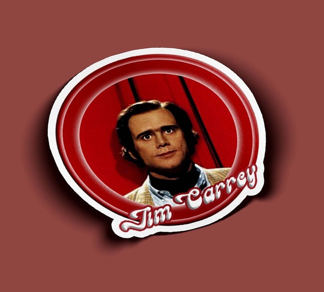Jim Carrey Sticker Jim Carrey Man on the Moon Sticker Buy One Get One ...