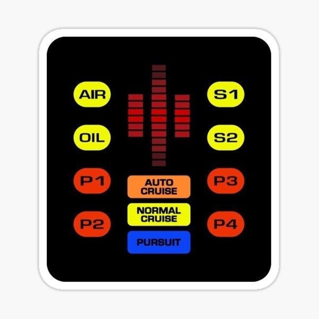 Knight Rider Sticker Knight Rider Computer Sticker Knight Rider Kitt ...