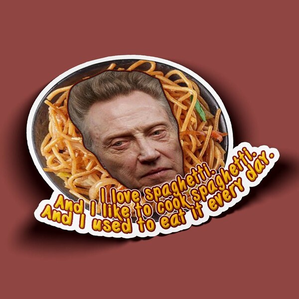 Christopher Walken - Etsy