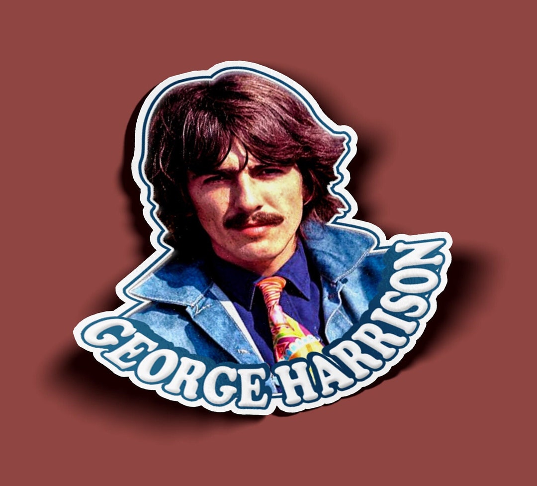 George Harrison Sticker BOGO 2 for the Price of 1 - Etsy