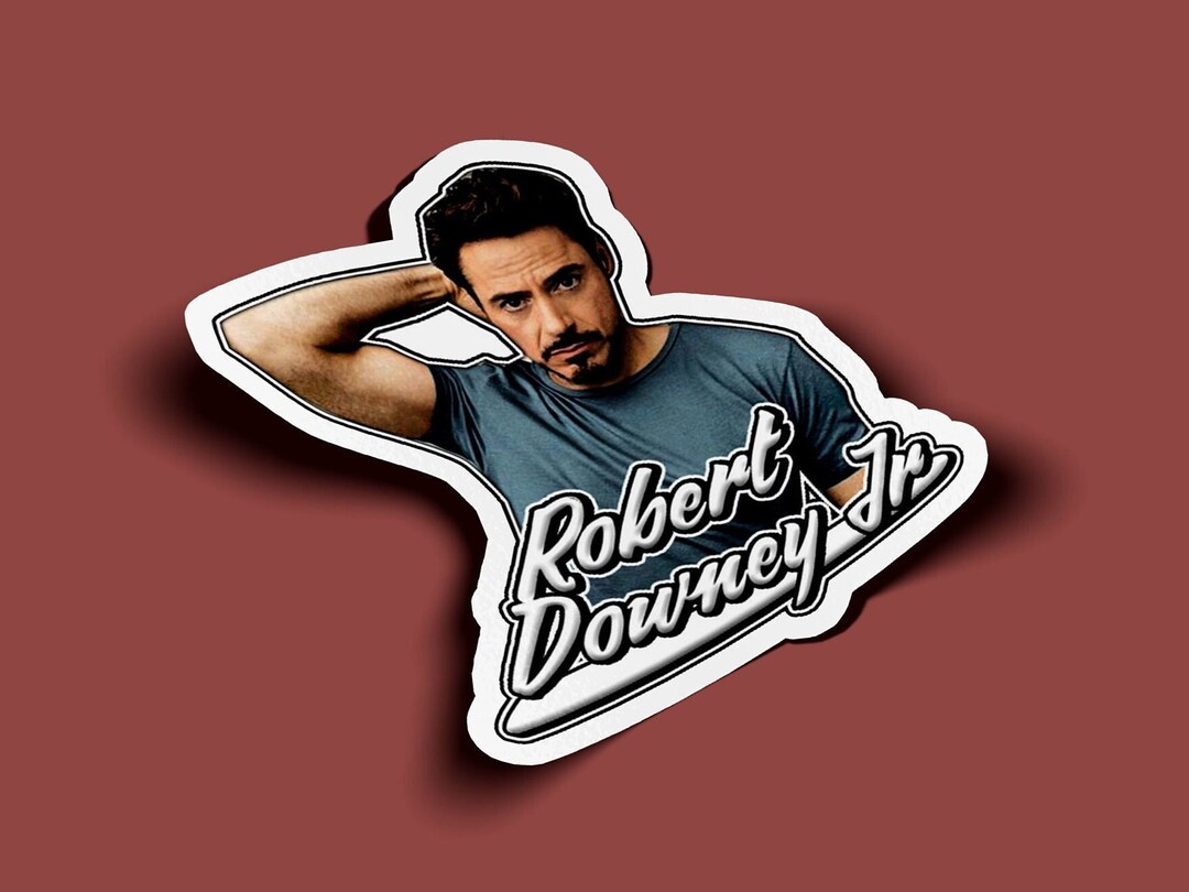 Robert Downey Jr. Stickers BOGO 2 for the Price of 1 - Etsy