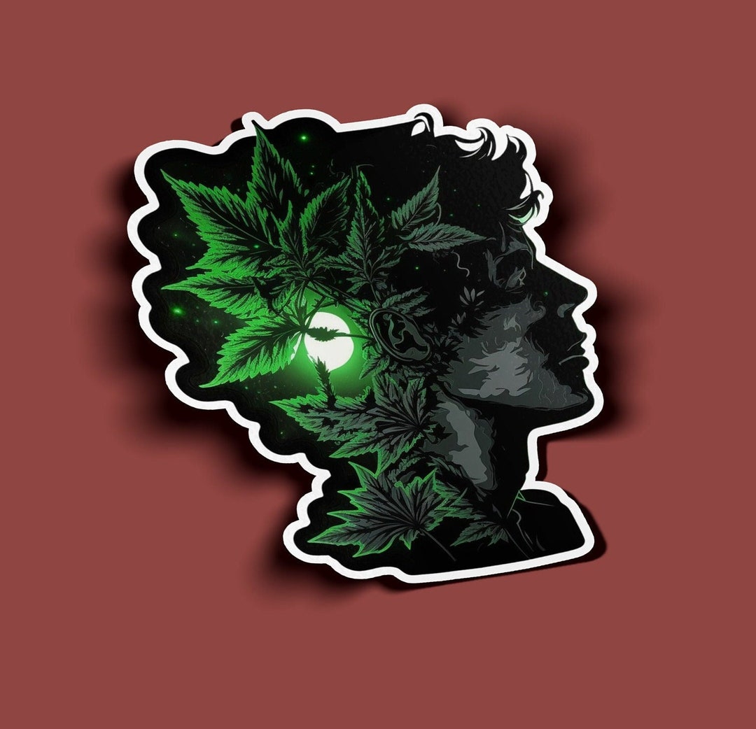 Weed Sticker Set / Cannabis Laptop Decals / Marijuana Stickers BOGO 2 ...