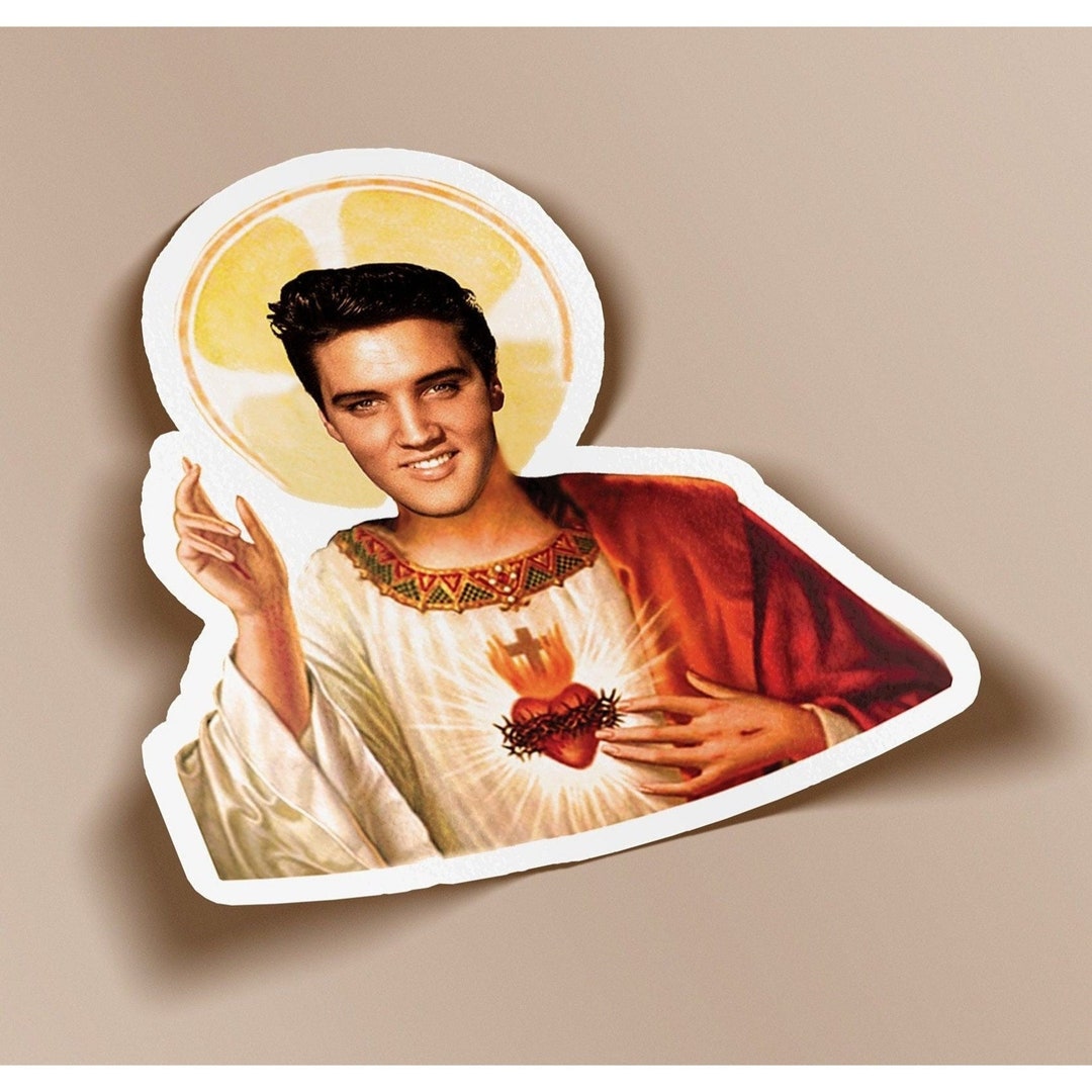 Saint Elvis Presley Sticker Hydro Flask Sticker Laptop Sticker BOGO Buy ...