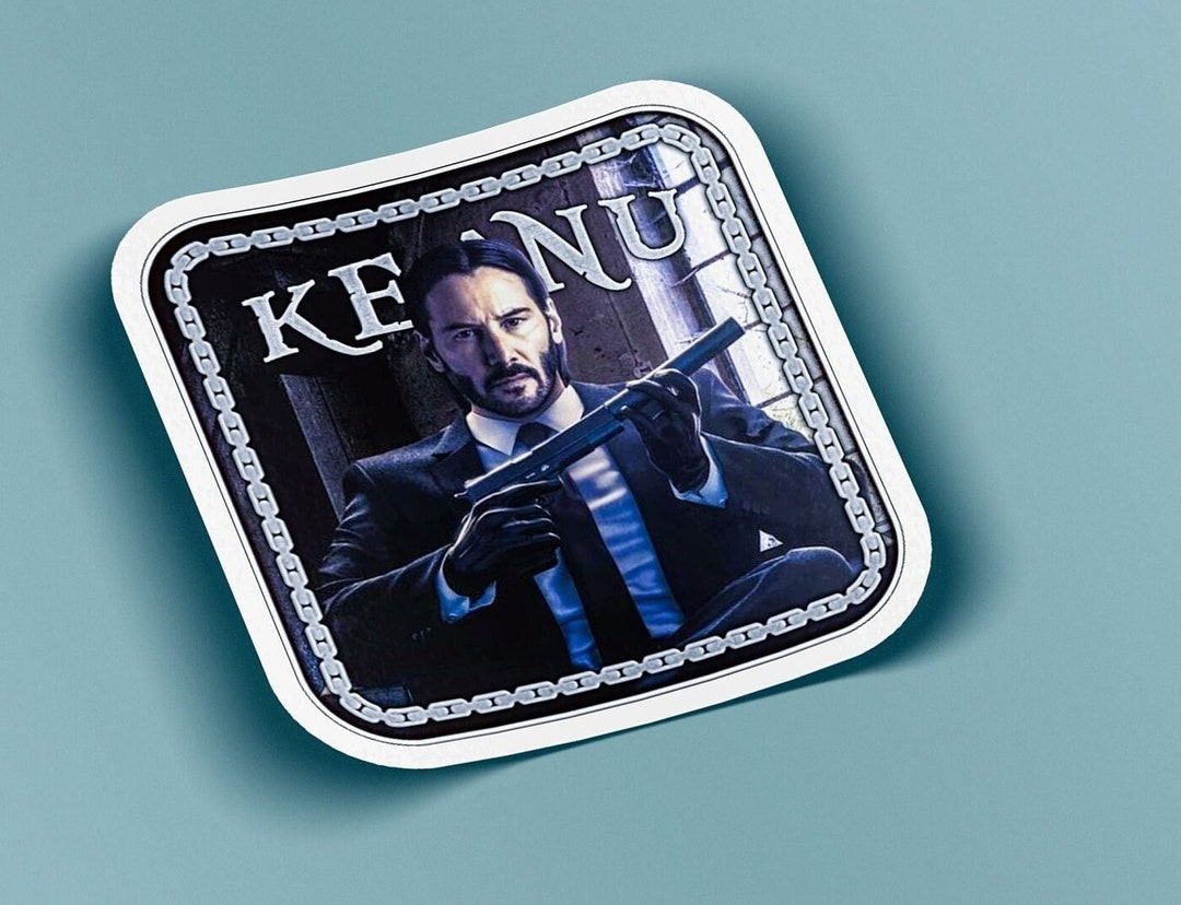 Keanu Reeves Sticker BOGO Buy One Get One Free of the SAME Sticker - Etsy