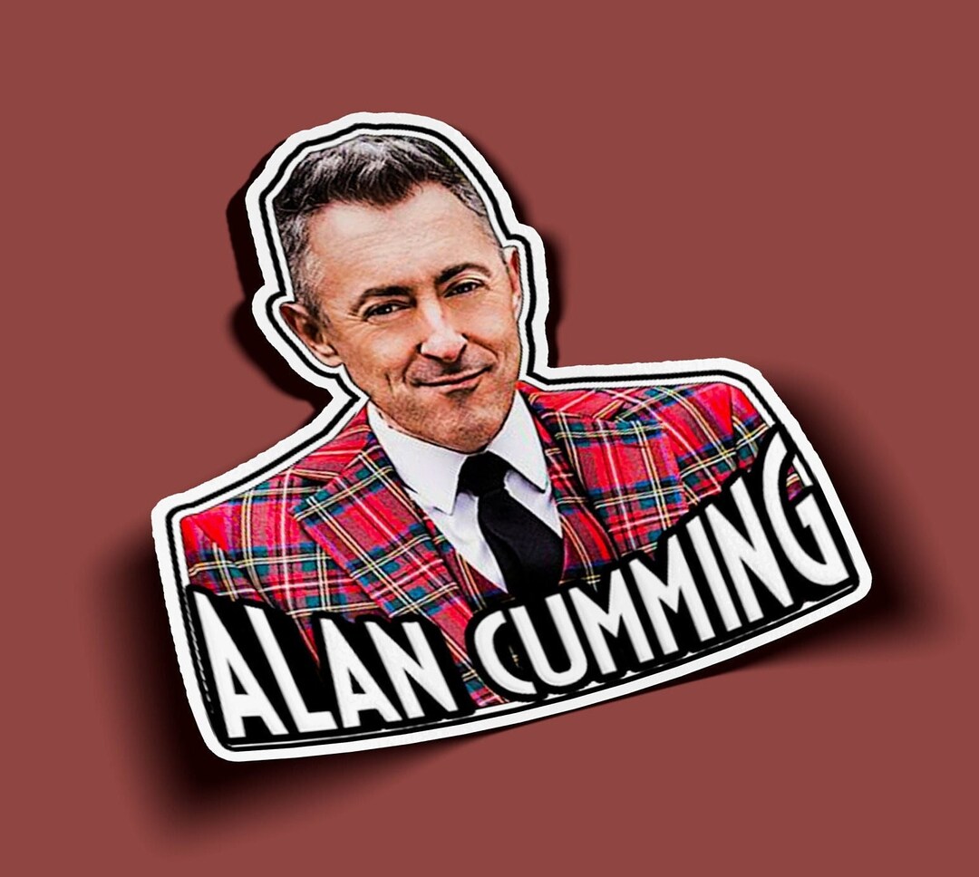 Alan Cumming Stickers BOGO 2 for the Price of 1 - Etsy