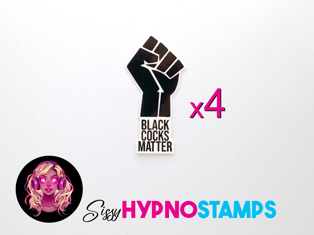 Black C0cks Matter Temporary Tattoos X4 - Etsy