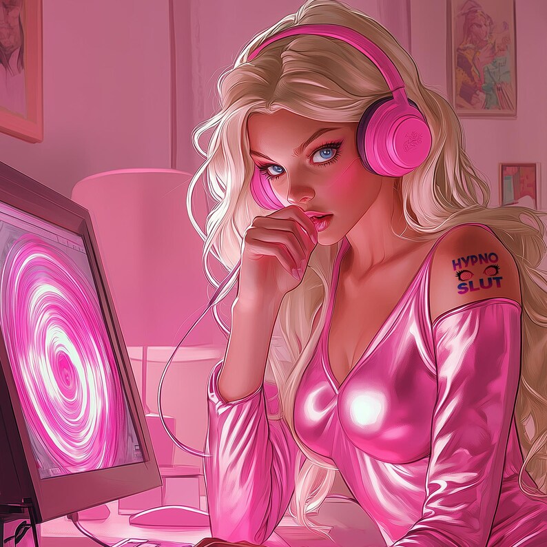 Hypno Slut Temporary Tattoos X4 - Etsy