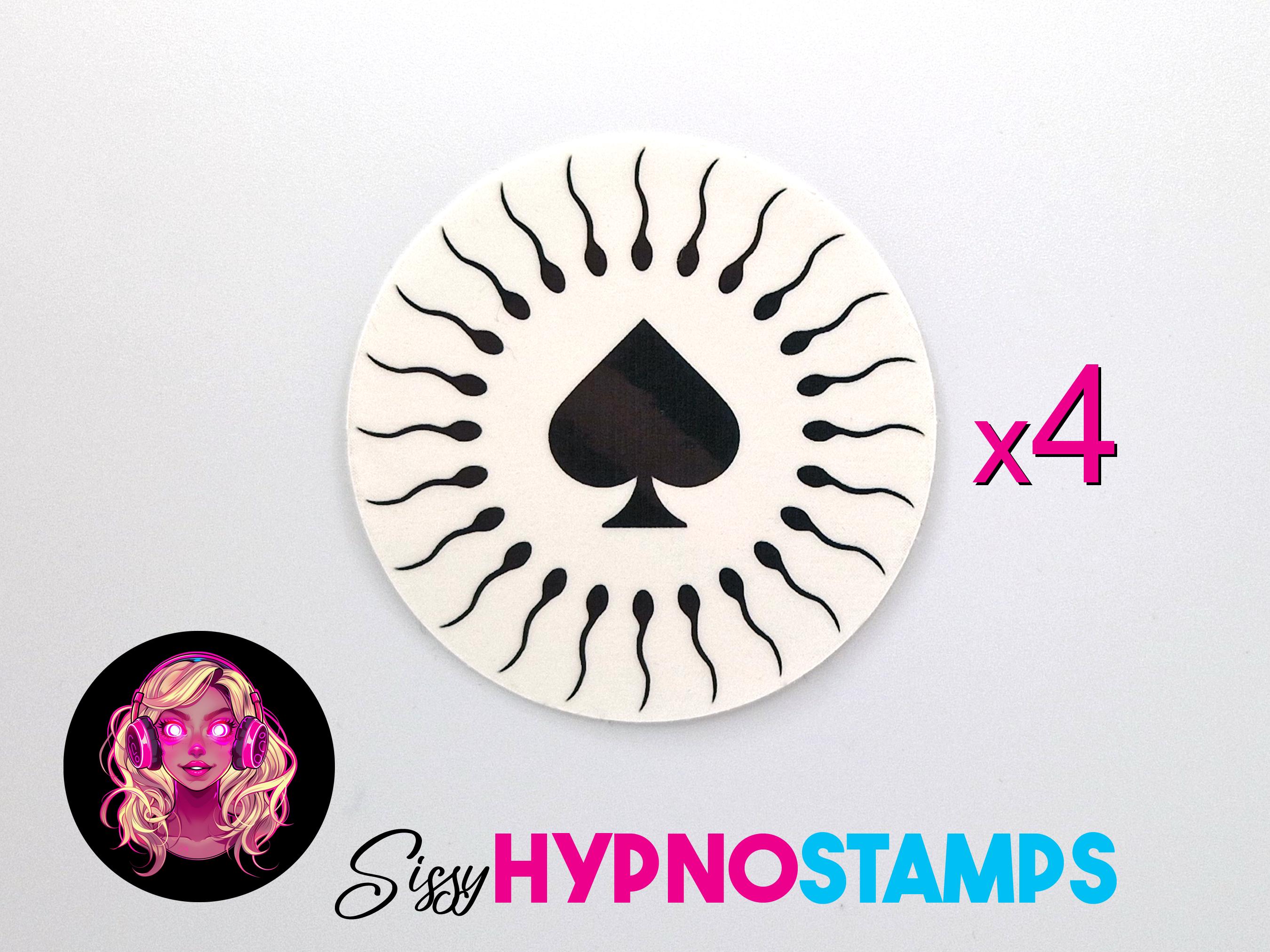 Spades and 'tadpole' Temporary Tattoos X4 - Etsy