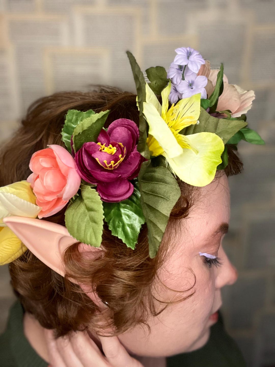 Spring Fairy Floral Crown - Etsy